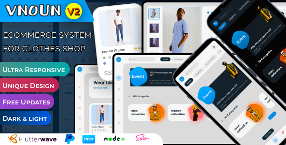 VNOUN - Ecommerce Online Store For Clothes Shop Vue3 NodeJS | Graphicfort VNOUN - Ecommerce Online Store For Clothes Shop Vue3 NodeJS | Graphicfort